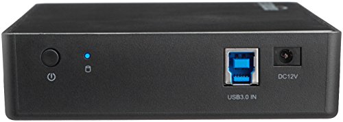 Amazon Basics 3.5-inches SATA HDD Hard Drive Enclosure - USB 3.0, Black