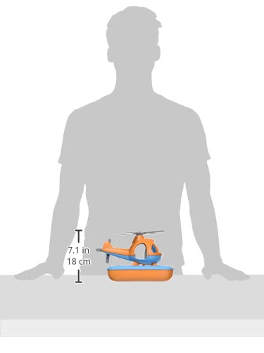 Green Toys Sea Copter - Orange CB2