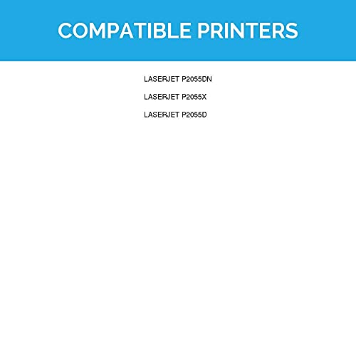 LD Products Compatible Toner Cartridge Replacements for HP 05X CE505X for use in HP Laserjet p2035, P2035n, P2055d, P2055dn & P2055X (Black, 4-Pack)