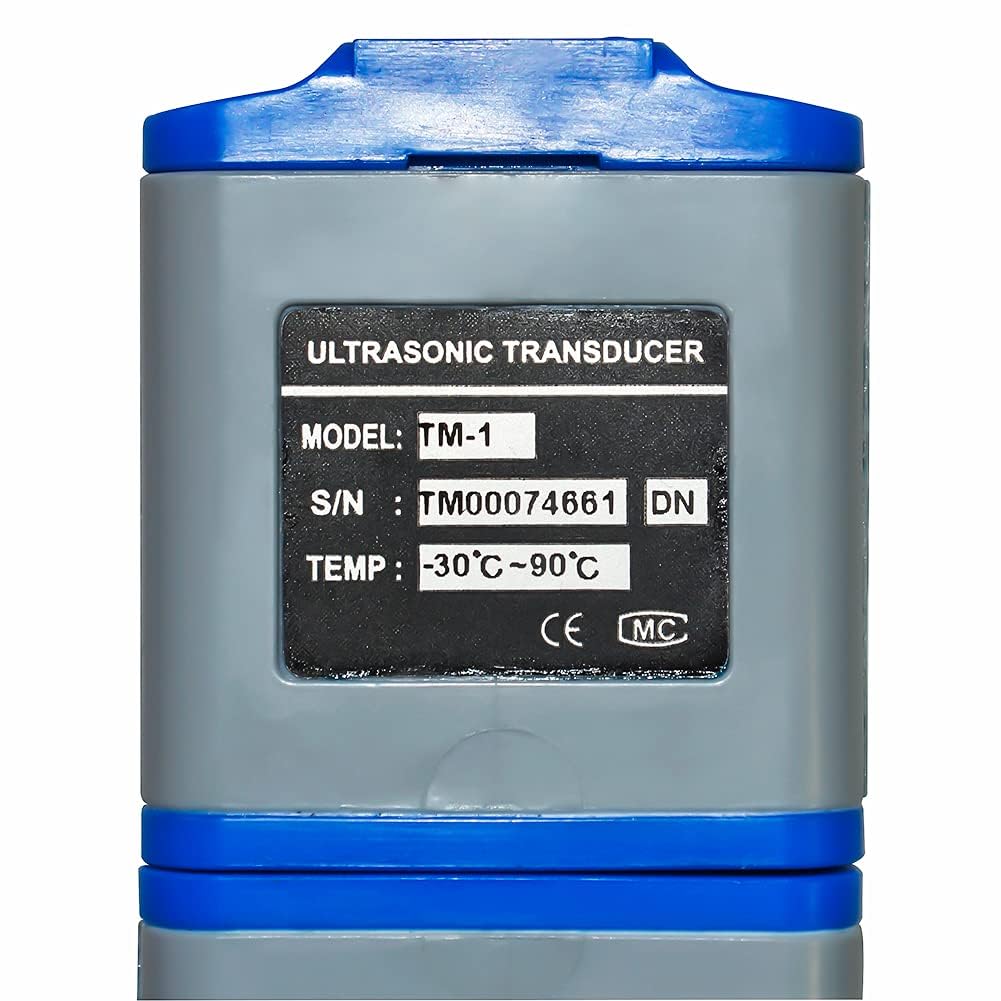 GELTTULU Digital Ultrasonic Flow Meter TUF-2000B Liquid Flowmeter IP67 +TM-1 DN50-700mm