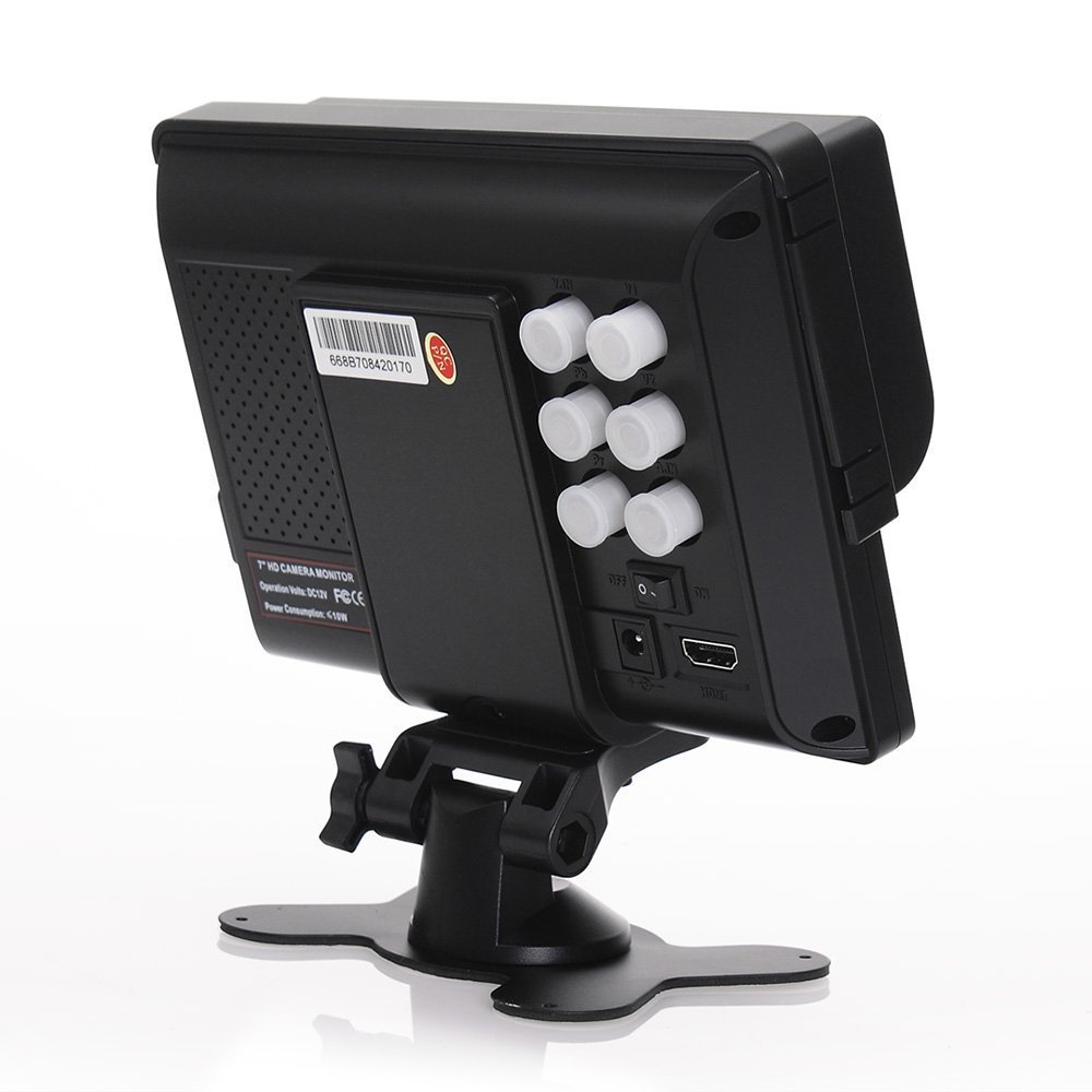 Lilliput 668GL 70NP/H/Y 7" On-camera Field HD Monitor For DSLR with HDMI Ypbpr and Composite Input