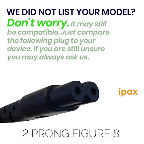 IPax 15ft USB Printer Cable AC Power Cord Compatible with HP Officejet Pro 4650 5740 6830 6968 6978 7740 8210 8216 8600 Plus 8610 8620 8630 8710 8720 8740 HP Officejet 200 250 3830 4630 5741 5743 6815
