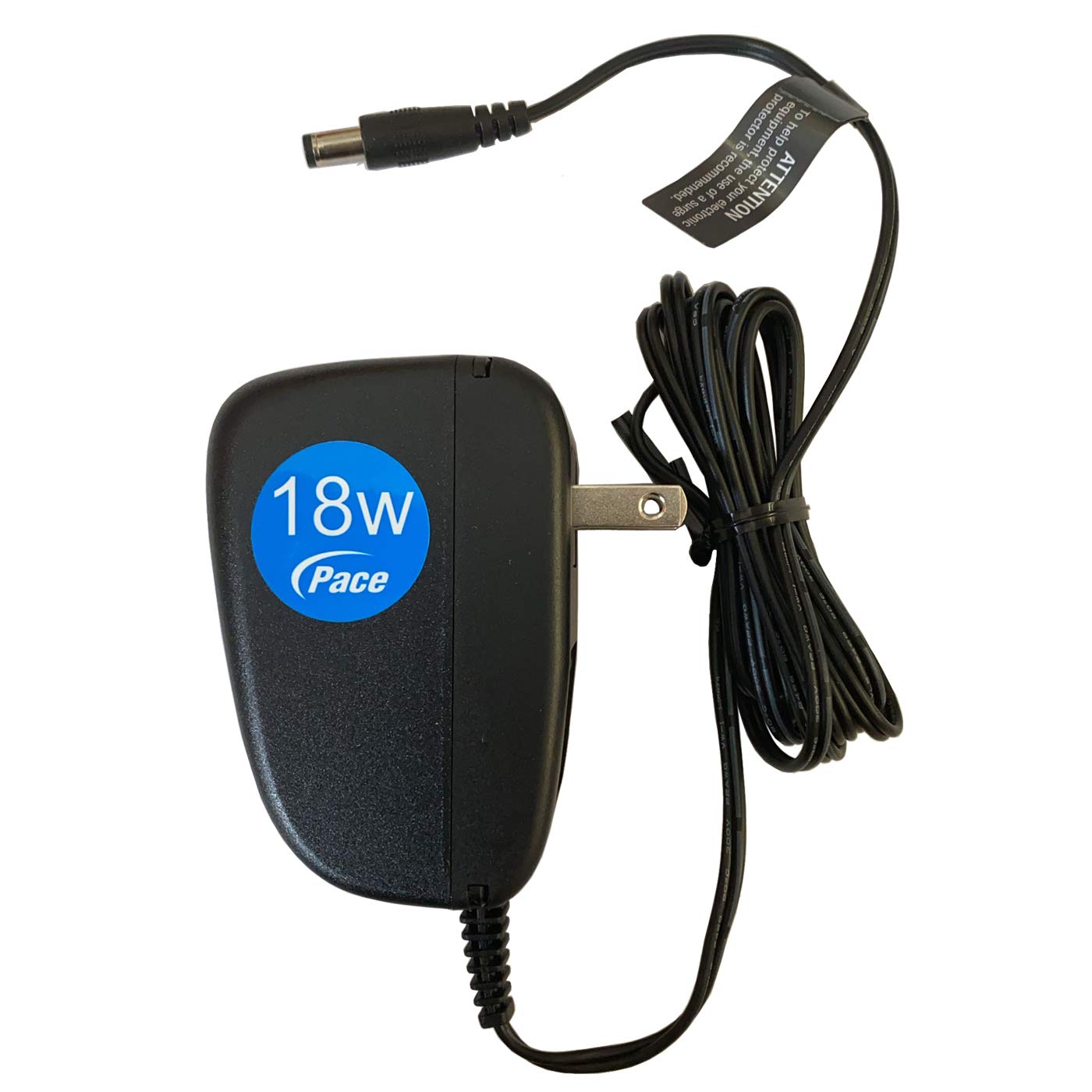 Netgear AC / DC Adapter Charger Power Supply (332-10301-02), 18 Watt, 12V, 1.5A, 1.4" H x 2" W x 3" L