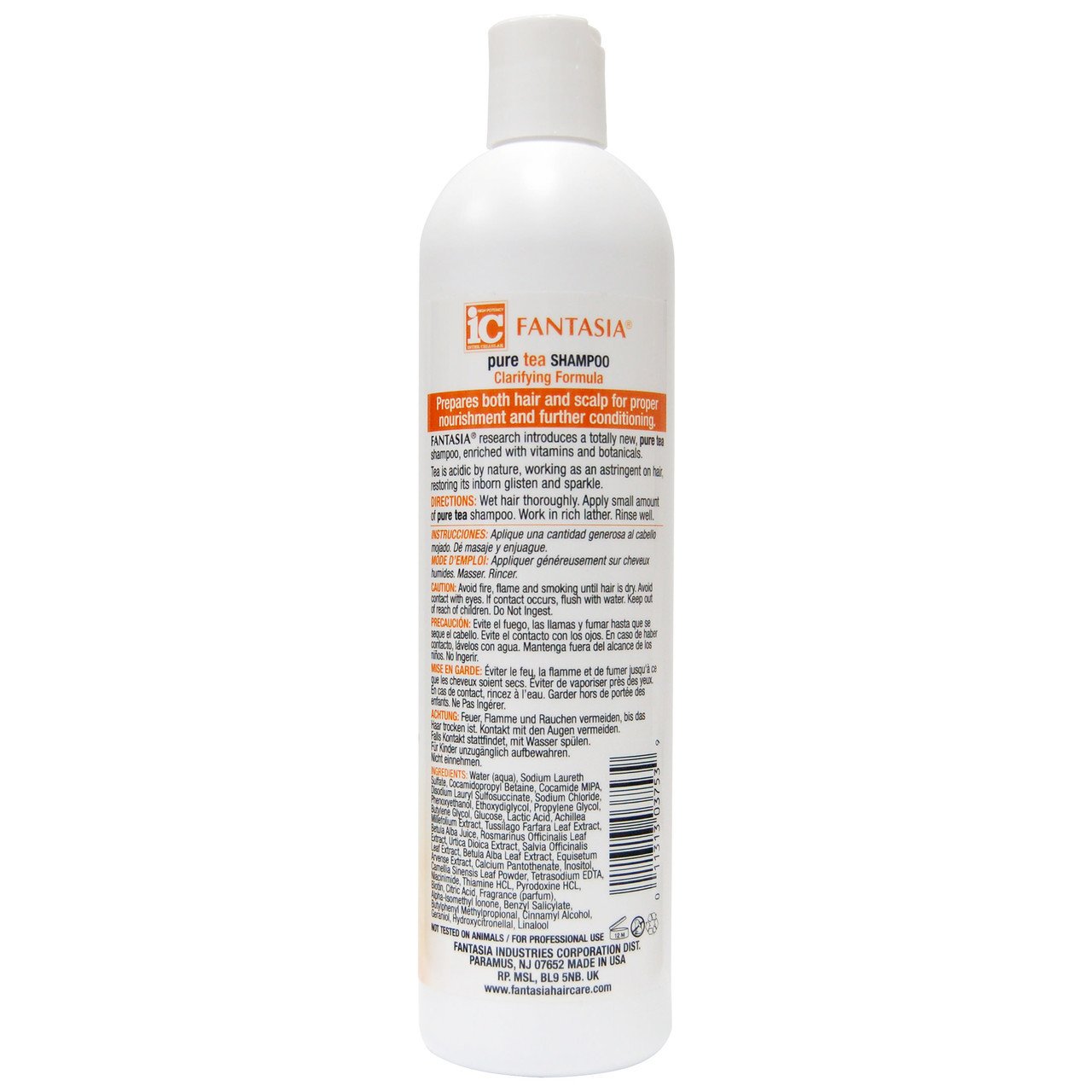 Fantasia Tea Shampoo, 16 Ounce