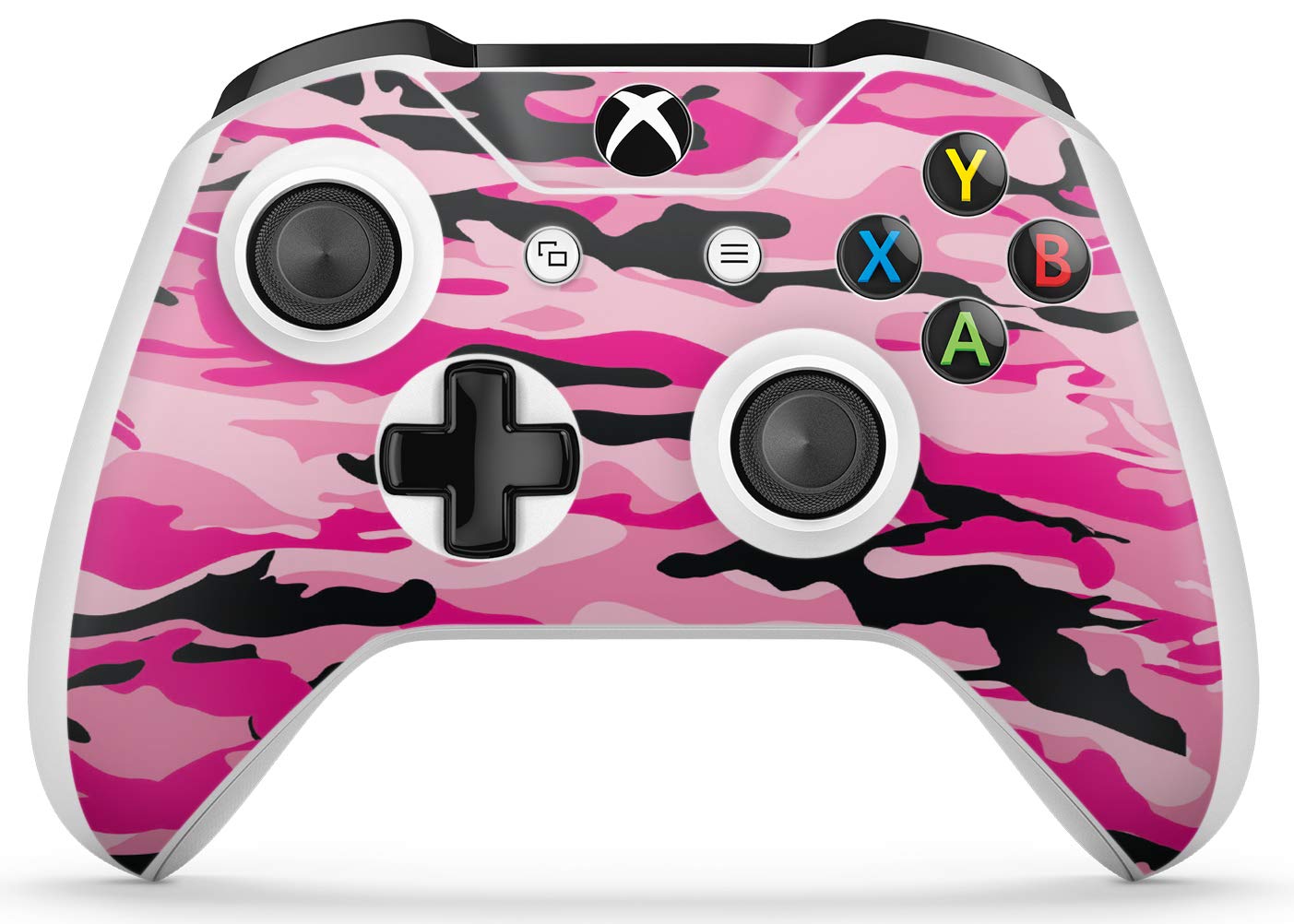 giZmoZ n gadgetZ Xbox One S Pink CAMO Console Skin Decal Sticker + 2 Controller Skins