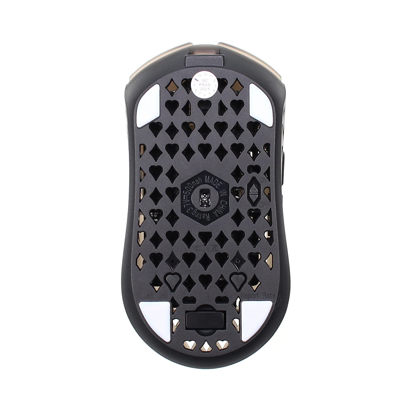 Vancer Gretxa Wireless Ultralight Gaming Mouse Wookong Edition - 3370 Sensor - PTFE - 19000 DPI - 69g (Translucent Black)