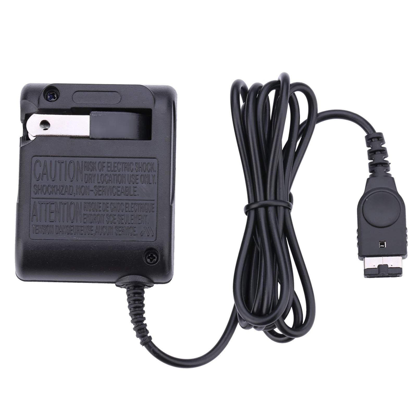 Wall Charger for NDS GBA SP Game Console, Wall Charger Adapter US 2-pin Plug for NDS Gameboy Advance GBA SP Game Console US Plug 110-240V, 113cm/ 44.5inch