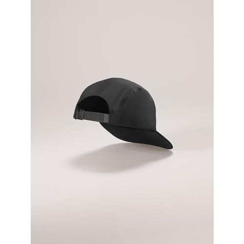 Arc'teryx Calidum 5 Panel Cap | High-Performance Five-Panel Hat | Black, One Size