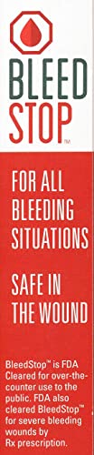 Bleedstop Stop Bleeding in Seconds Emergency First Aid for Home Kids and Family (2) 20g Powder Packets (1)