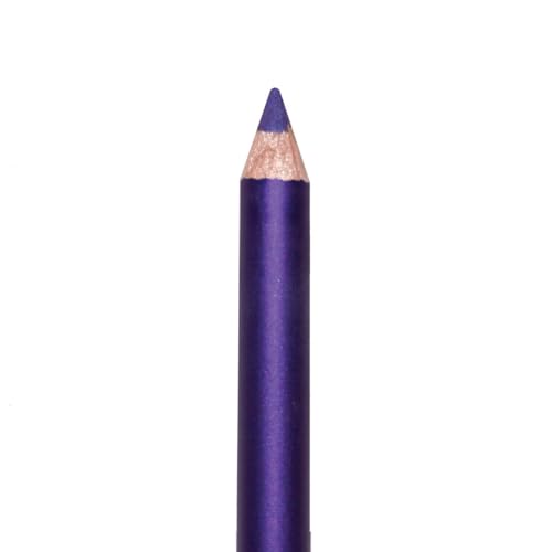 Palladio Wooden Eyeliner Pencil, Thin Pencil Shape, Easy Application, Firm yet Smooth Formula, Perfectly Outlined Eyes, Contour and Line, Long Lasting, Rich Pigment, Electric Purple