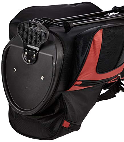 Amazon Basics Golf Stand Bag - Red