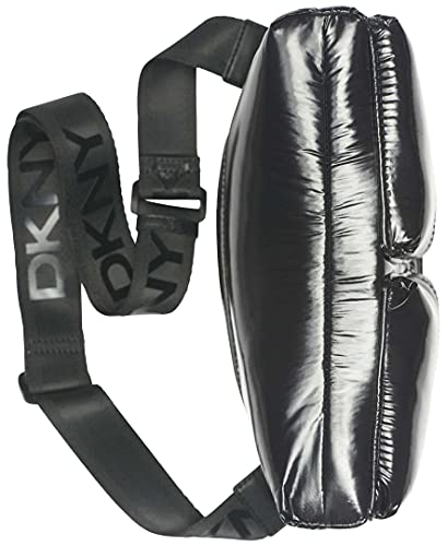 DKNY womens Dkny Avia Crossbody, Black/Black, One Size US