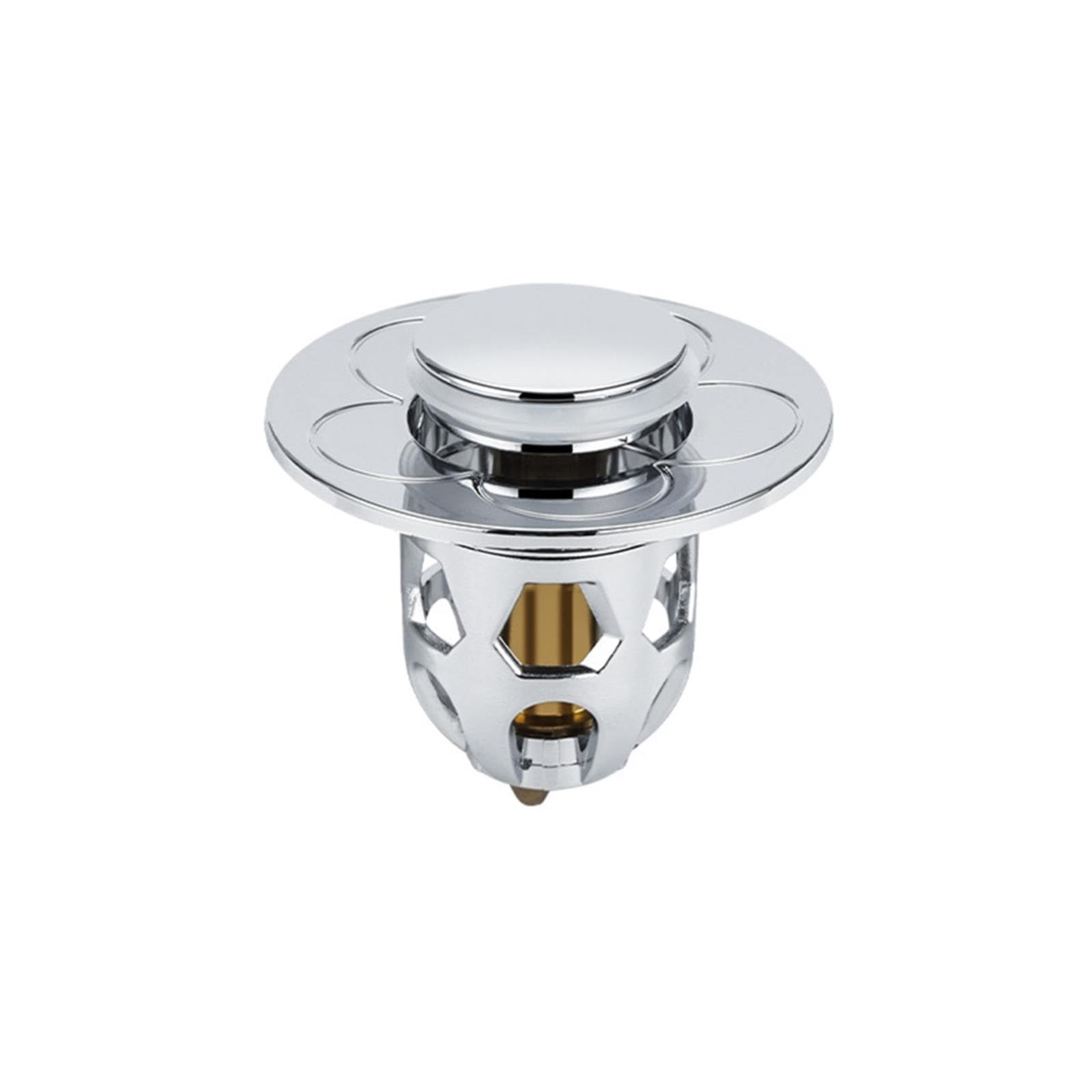 BILIKEYU Sink Drain Stoppers 2024 Newest Sink Stopper with Hair Catcher Washbasin Water Head Plug Bathroom Sink Drain Strainer for 1.341.57in Drain Hole Bathtub Drain Home Tools (A, One Size)