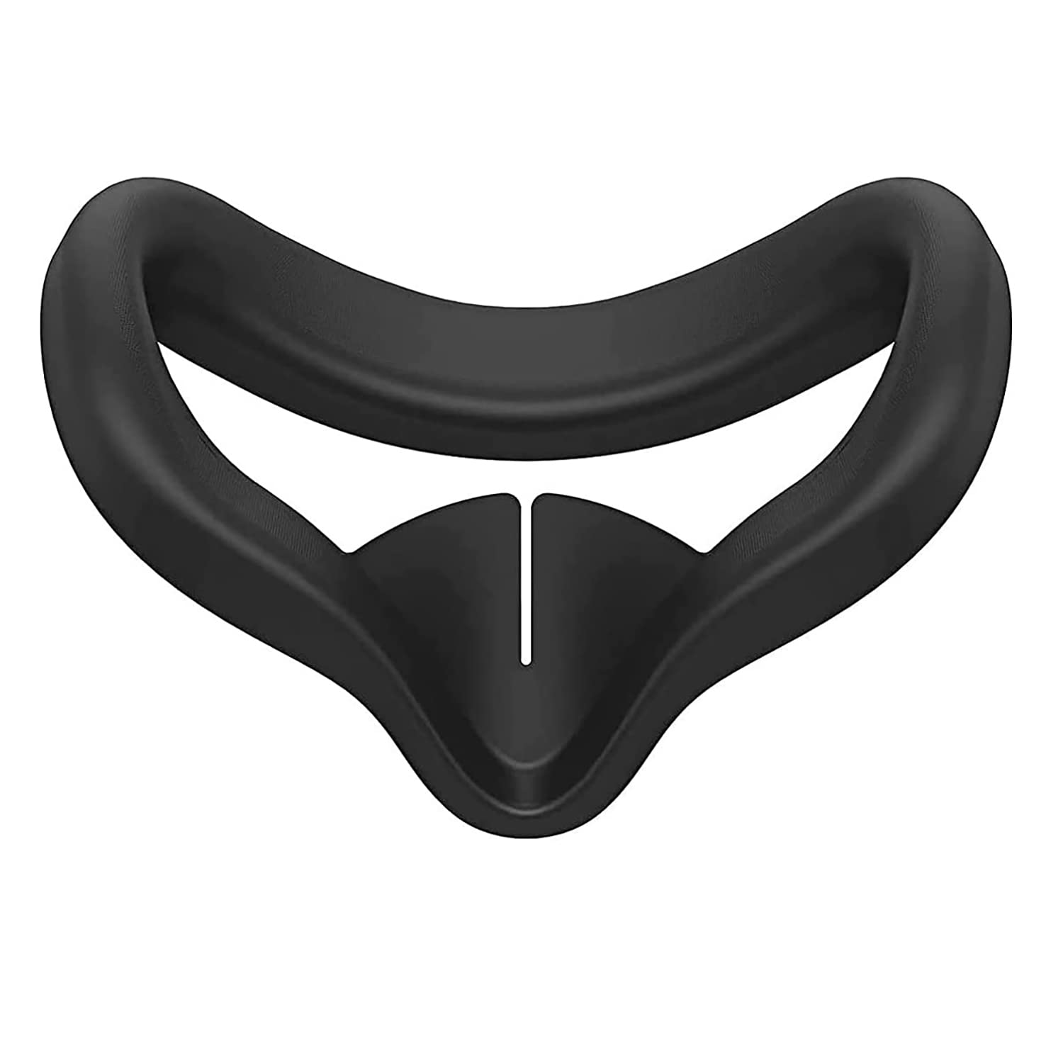 ANSIPPF Accessories for Oculus Quest 2 VR Face Cover, Black, Premium Silicone, Sweatproof Washable Ergonomic Skin-Friendly Hygiene Gaming, Facial Cushion Combatible with Meta Quest 2 VR Headset