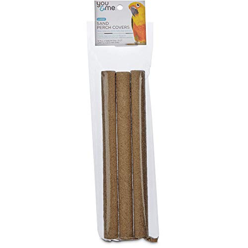 You & Me Large Sand Bird Perch Cover 3 Pack, Large