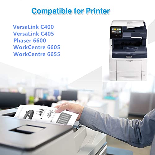 Cooaid Compatible VersaLink C400 C405 Waste Toner Box for Xerox VersaLink C400 C405 Phaser 6600 WorkCentre 6605N 6605DN 6655 Waste Toner Container (108R01124) 30K Pages