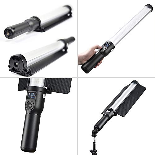 GODOX LC500 Light Stick 516 Lamp Beads Portable Photography Light Stick with Cold and Warm Color Temperature for Live,Self Portrait, Product,Wedding Shooting, Camping. (LC500)