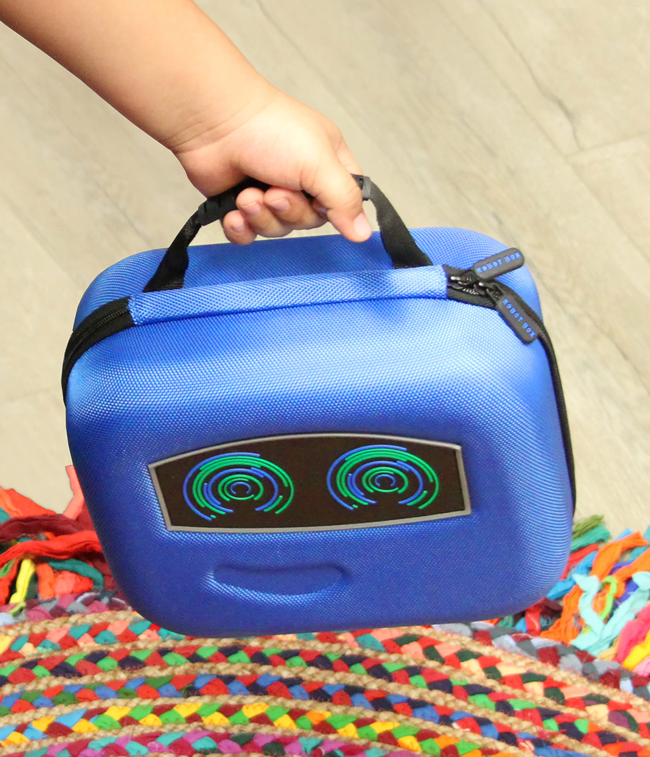 CASEMATIX Robot Case Compatible With 4 Ninja Bots Battle Bots and Ninja Toys Accessories, Includes Case Only
