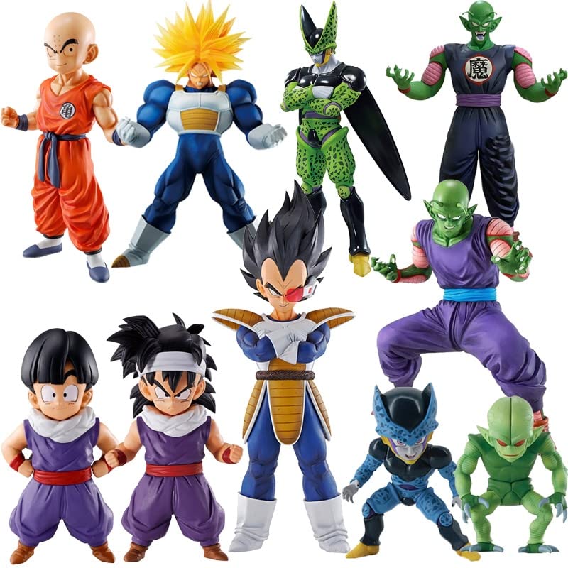 Anime DB EX Figure Son Gohan Vegeta Piccolo Kuririn Trunks Cell Action Figures DB PVC Collection Model Toys