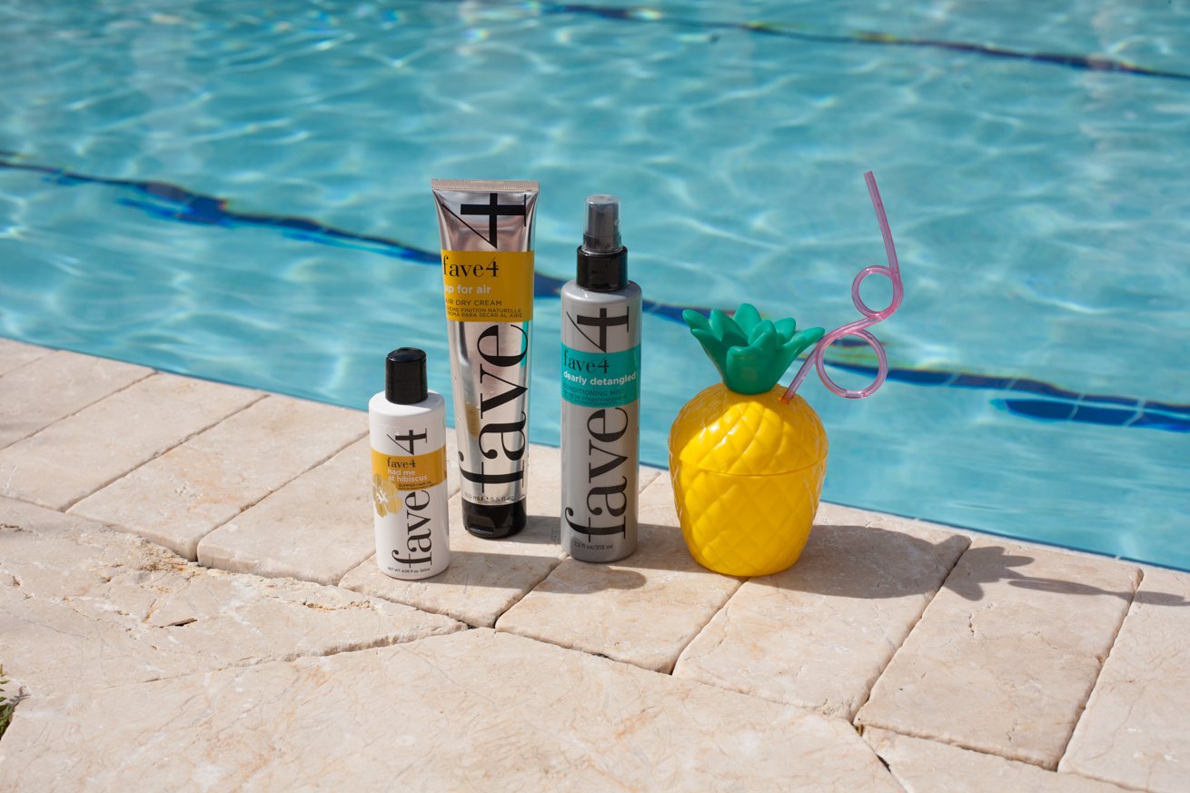 fave4 hair Up for Air Styling Cream, Air Dry Cream for Heat Free Styling & Smoothing, 5.5 fl oz