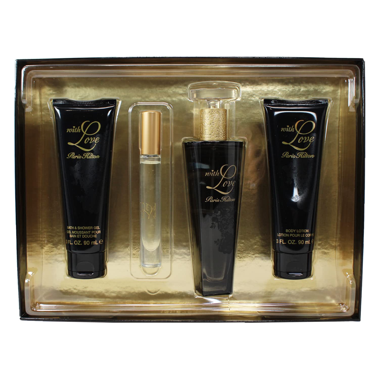 Paris Hilton with Love Women 4 Piece Gift Set