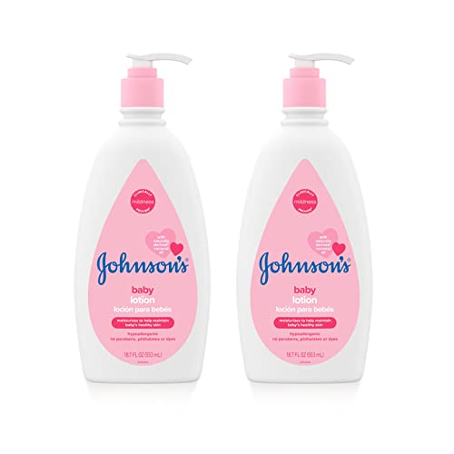 Johnson’s Pink Lotion 18oz Ecommerce Exclusive Twin Pack