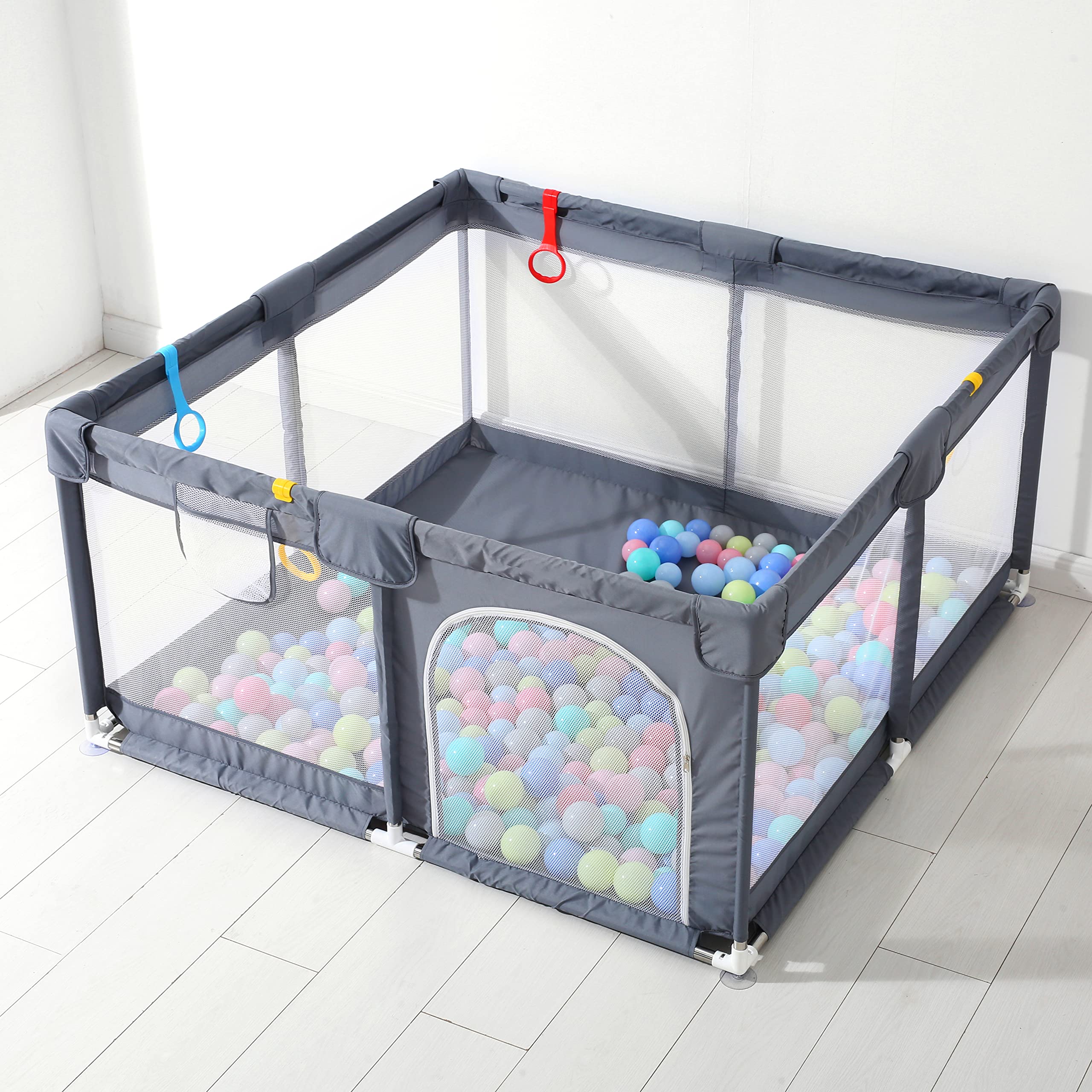 Baby Playpen for Toddlers, Large Play Pen for Babies, 50''x50''