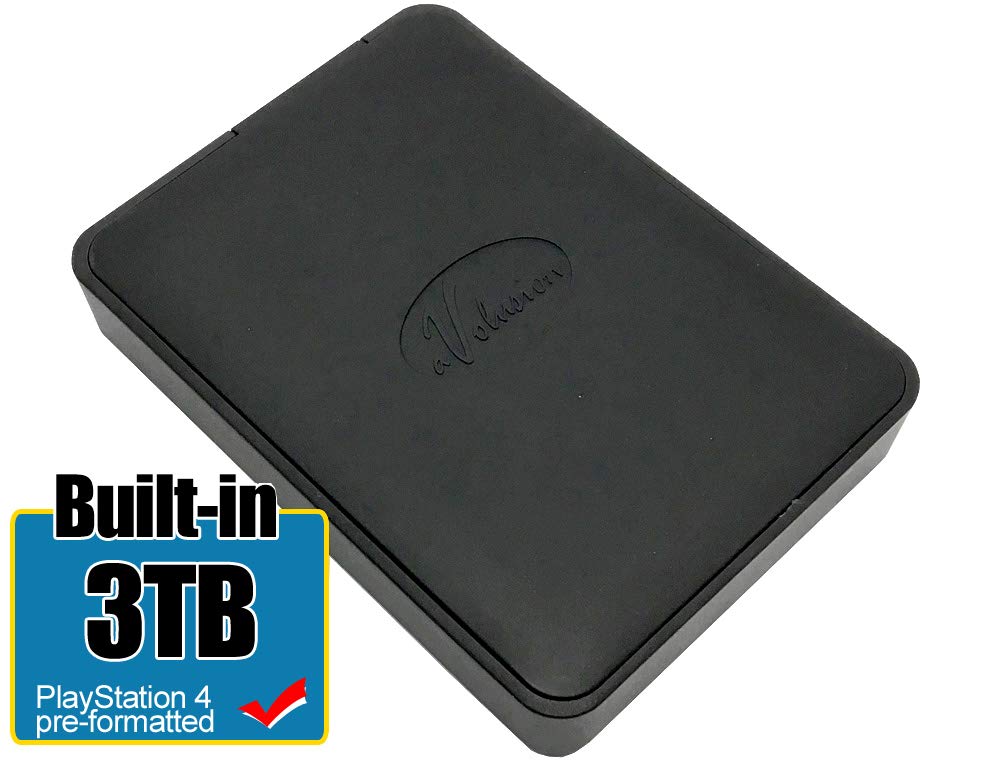 Avolusion 3TB USB 3.0 Portable External Gaming Hard Drive - for PS4 Slim, Pro (Pre-Formatted) HD250U3-X1-3TB-PS - 2 Year Warranty