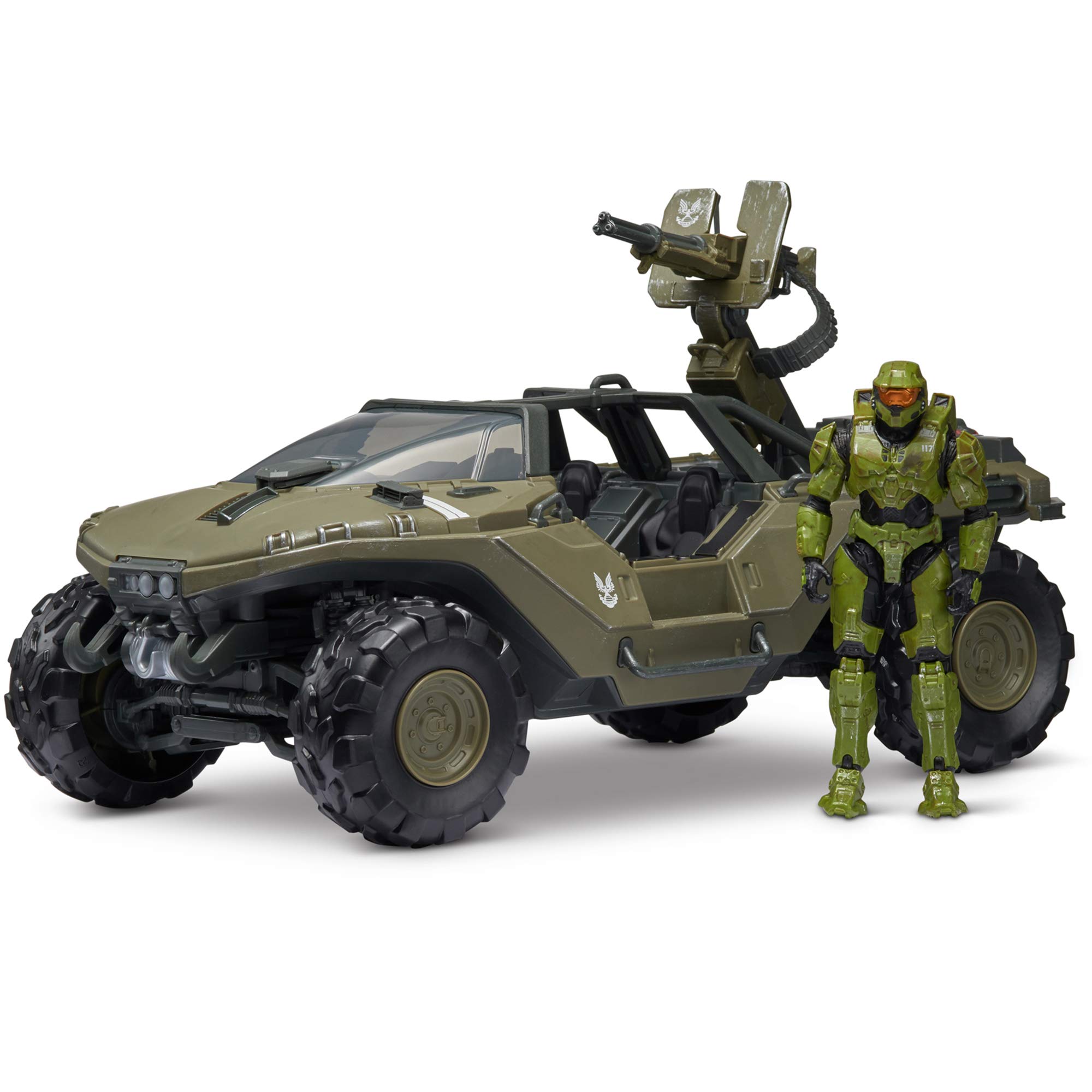 HALO 4" “World of HALO” Deluxe Vehicle and Figure Pack – Warthog with Master Chief