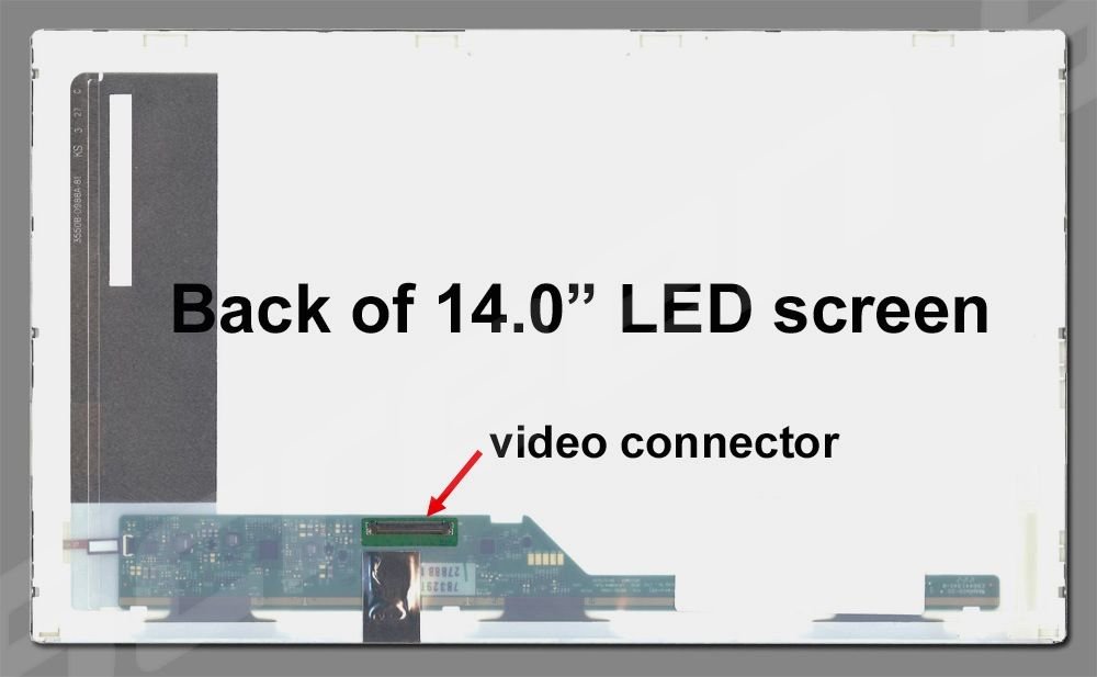 Part Number 639454-001 683645-001 684347-001 685101-001 14.0" LCD LED Screen