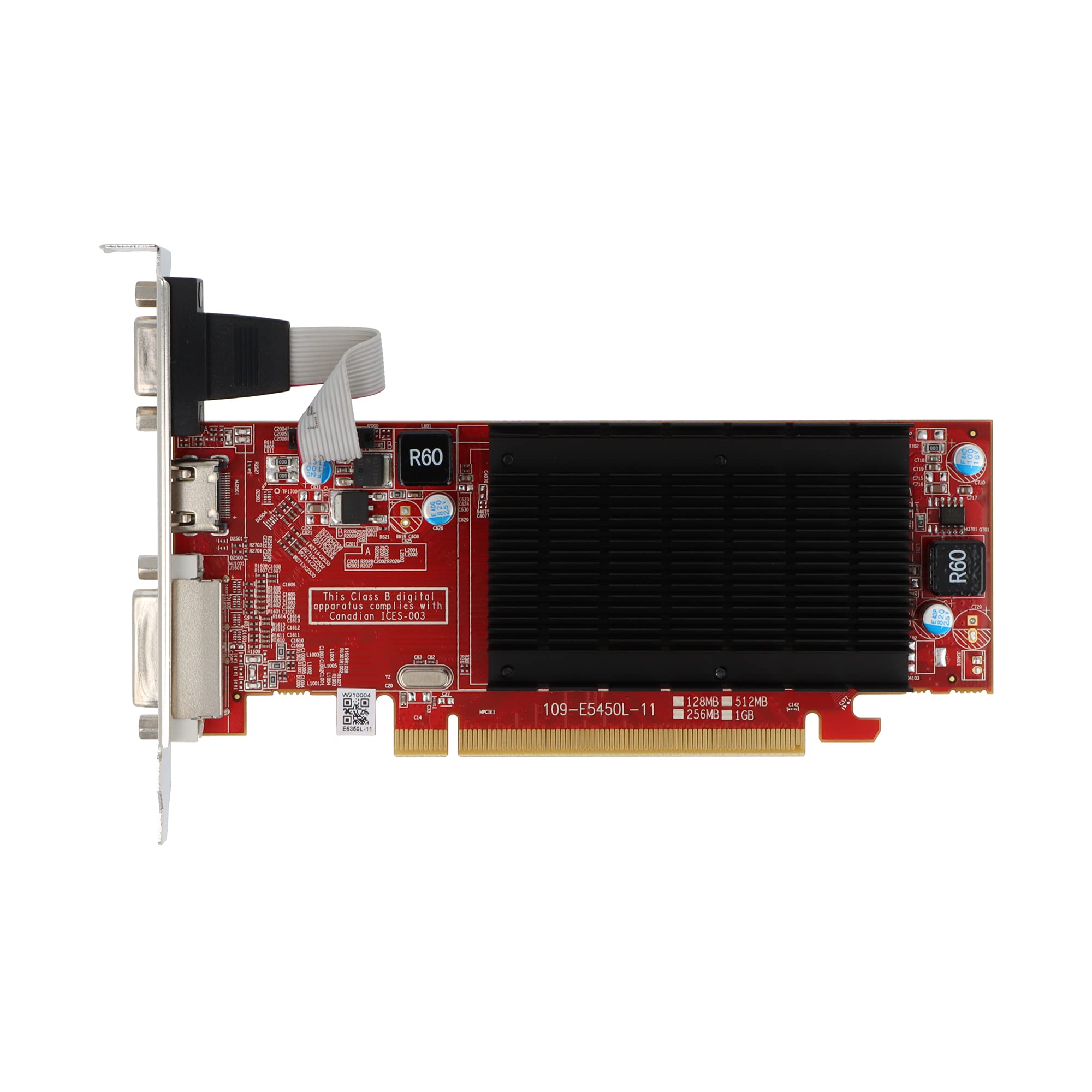 VisionTek Radeon 6350 1GB DDR3 (DVI-I, HDMI, VGA)