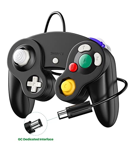 DUEYAGO WiiGamecube Controller Extension Cable for Wii Gamecube GCN - 2pack/6.6ft