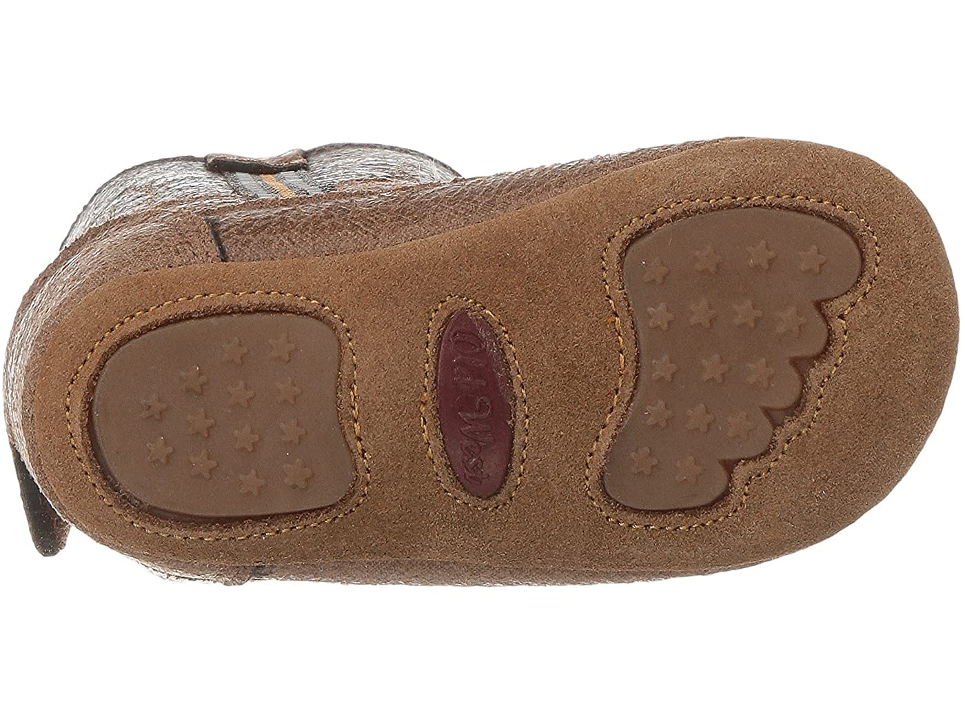 Old West Kids Boots Baby Poppets Leather Boots with Closure, Brown, 1 US Unisex Infant" to "Old West Kids Boots Baby Poppets Leather Boots, Brown, 1 US Unisex Infant