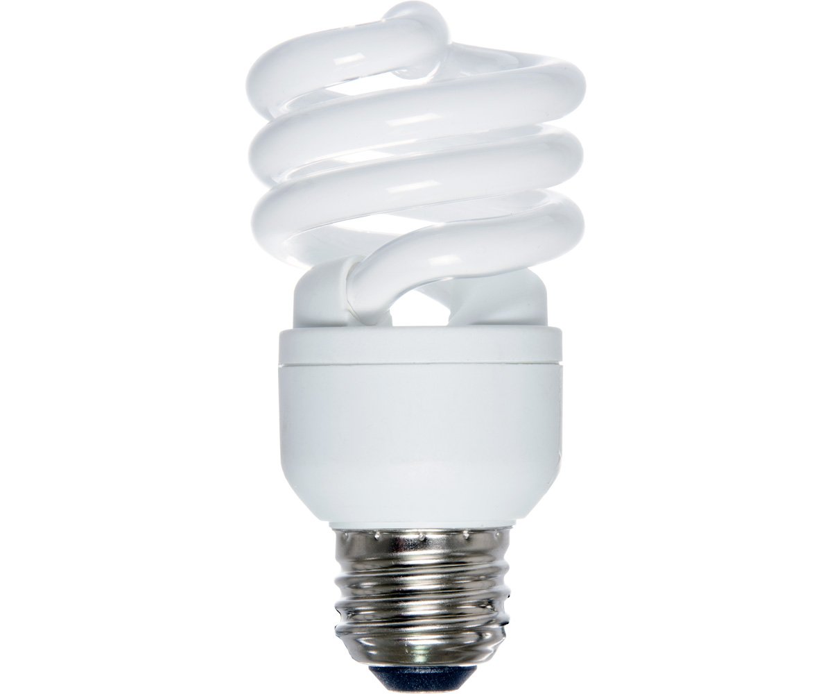 AgroBrite FLC13D Compact Fluorescent Spiral Lamp, 13W (60W Equivalent), 6400K Grow Light Bulb, 1 Count (Pack of 1), White