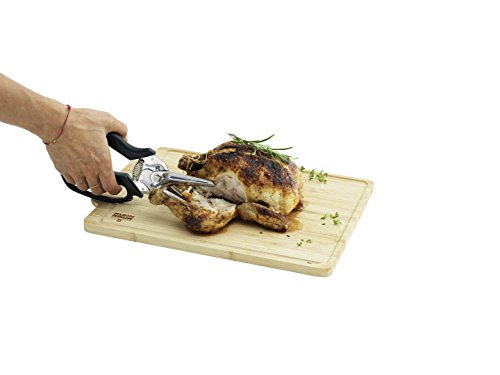 Kuhn Rikon 20249 3-in-1 Snips Kitchen Shears, 9", Black