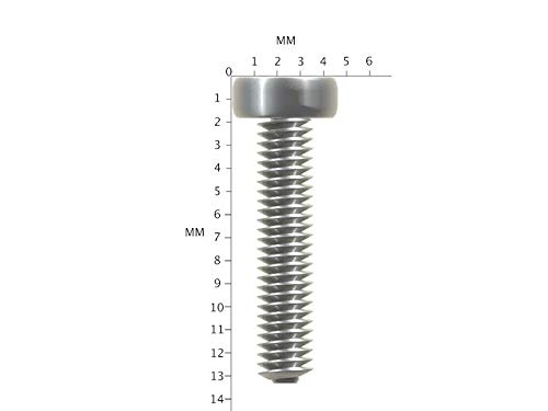 RapidSparesLtd Pack of 500 M2.5x12 New Sliver Wafer Head Laptop Machine Screw Philips Head