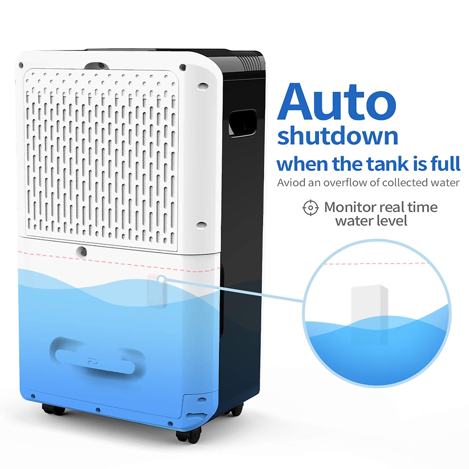AIRPLUS 70 Pints 4,500 Sq. Ft. Dehumidifier for Medium Spaces and Basements (AP1902)…