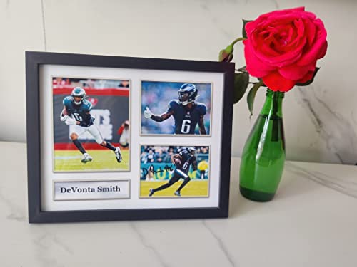 DeVonta Smith Reprint Signed Photo Picture Poster Framed Display Decorations Fan Gifts Memorabilia Wall Art