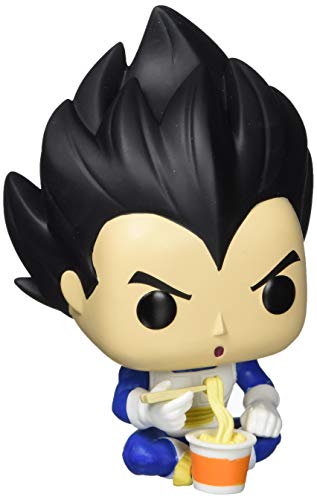 Funko Pop! Animation: Dragonball Z - Vegeta Eating Noodles, Spring Convention Exclusive, Multicolor