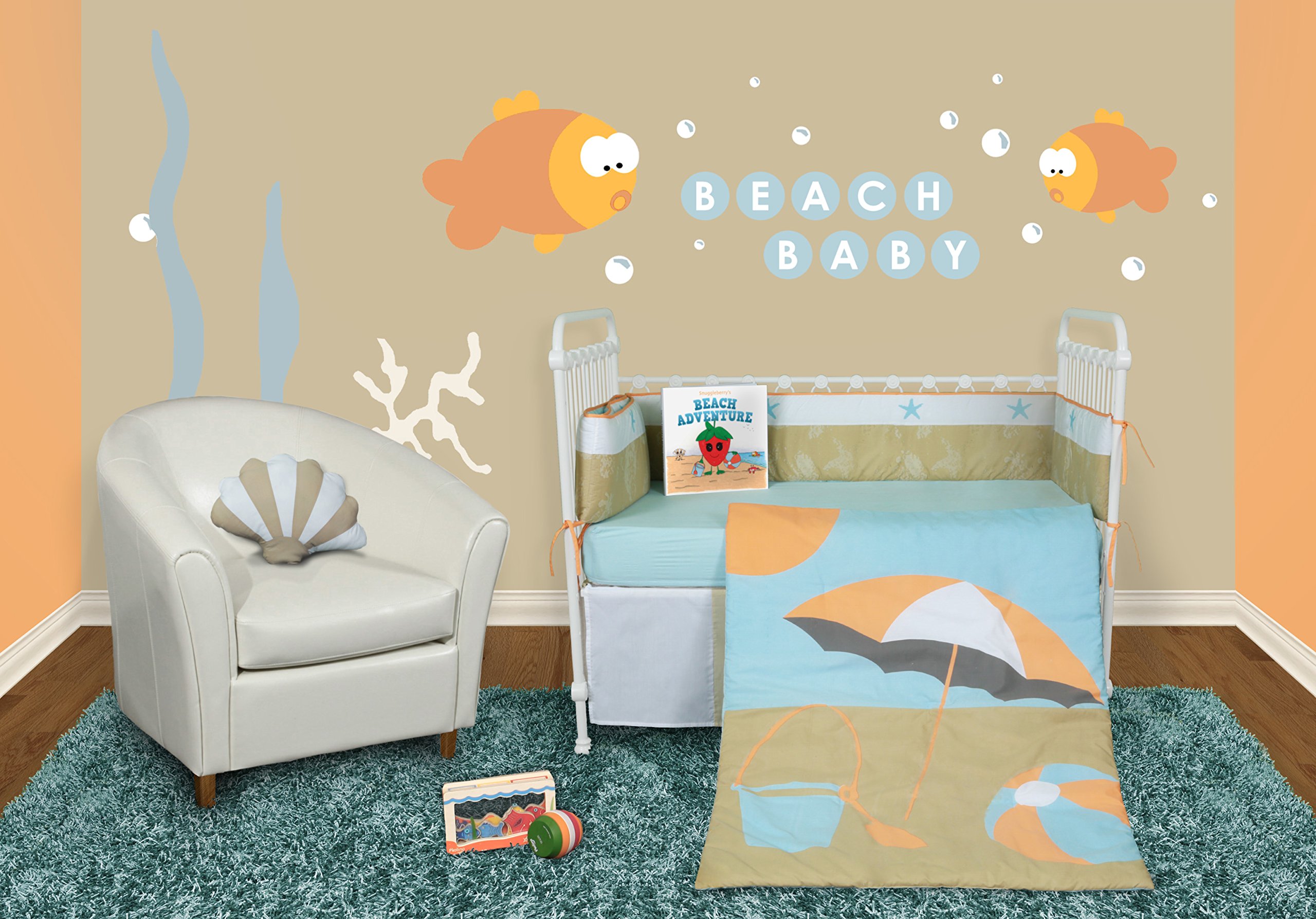 Sun and Sand Crib Skirt