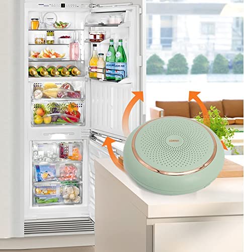LOMNH Refrigerator Deodorizer, Ozone Odor Remove, Portable Mini Refrigerator deodorizer effectively remove odor in the refrigerator