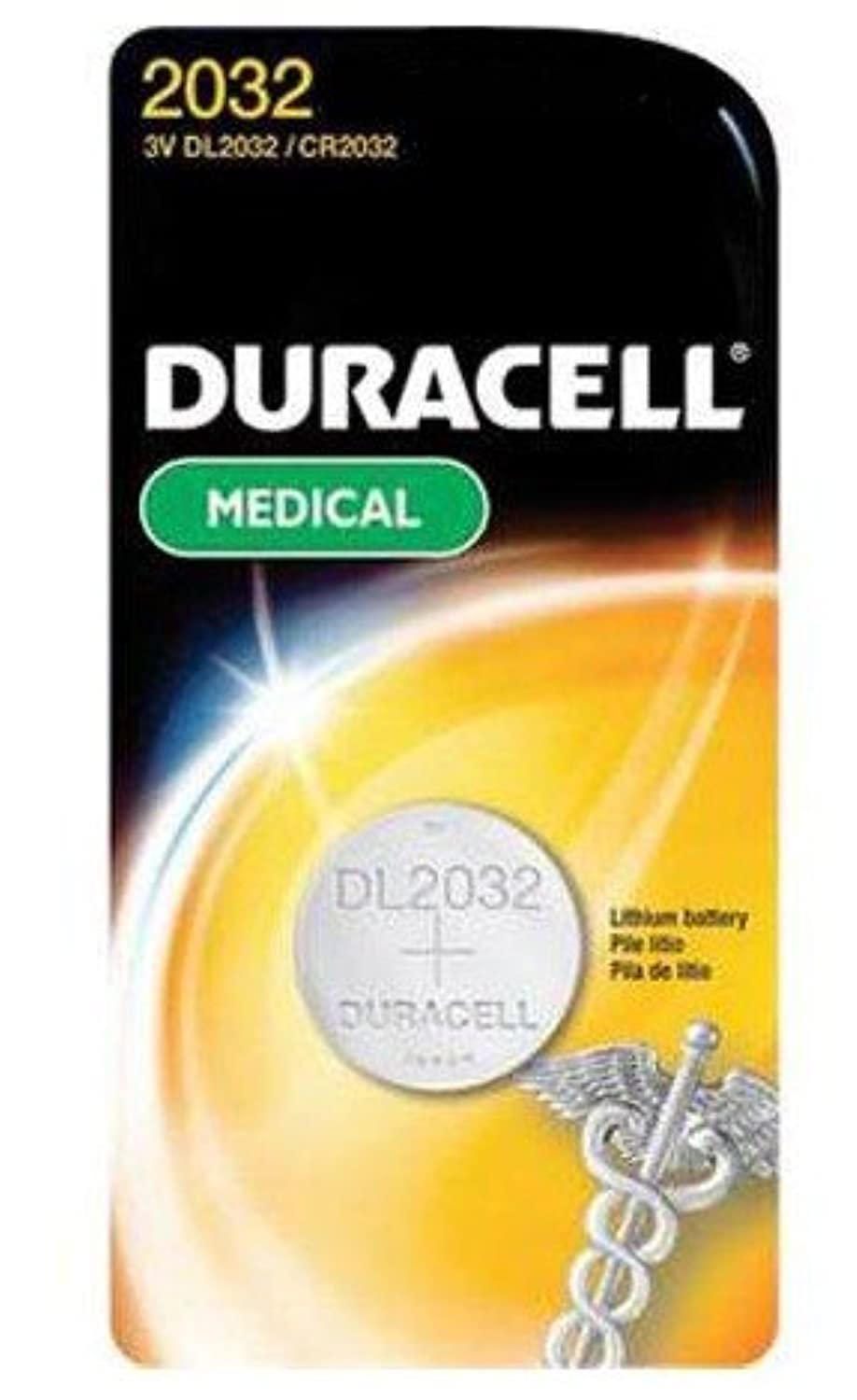 Duracell DL-2032BK1 Long-Life Lithium Button Cell Battery 20 Pack Bundle