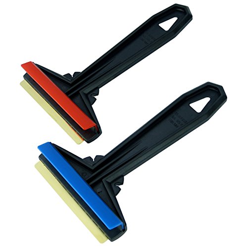 L & P Car Design L&P A054 2 Pack Ice Scraper Brass Blade Icescraper Original Murska from Europe 100% Quality Winter Goods Automotive Random Color