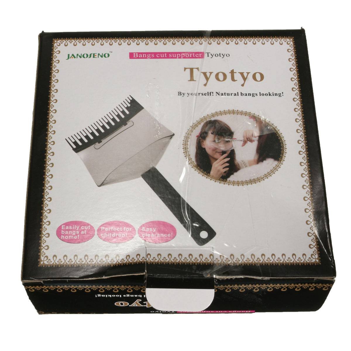 LuckyFine Hair Cutting Tools Hair Clipper Trimmer Bangs Comb Bangs Cut Supporter Bangs Accessories