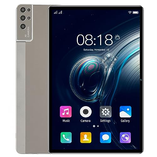 Airshi Business Tablet, 3 Card Slots Office Tablet US Plug 100‑240V 8800mAh Dual Camera with Earbuds Mouse Keyboard for Home (#4)