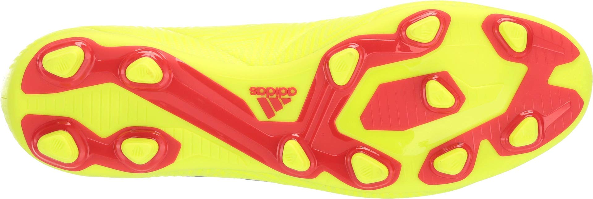 adidas Men's Nemeziz 18.4 FxG, Solar Yellow/Football Blue/Active red, 11 M US