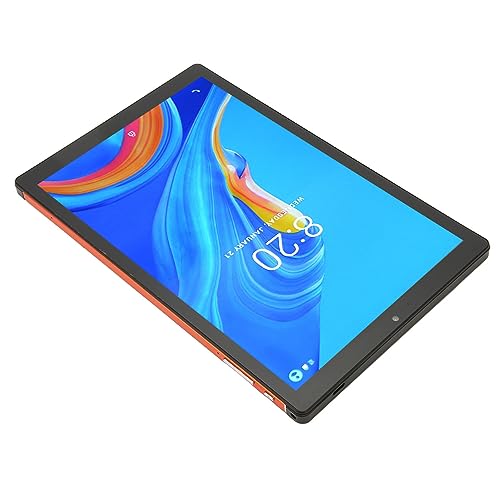 Airshi Full HD Tablet, Dual Speakers 100-240V 6GB 128GB 8800mAh 10.1 Inch Tablet with Headphones for Work (US Plug)