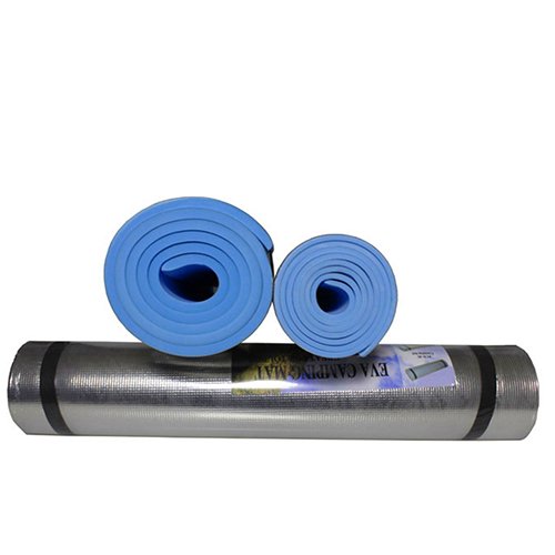 Afco Camping Yoga Roll Foil Foam Backed Sleeping Mat Tent Exercise