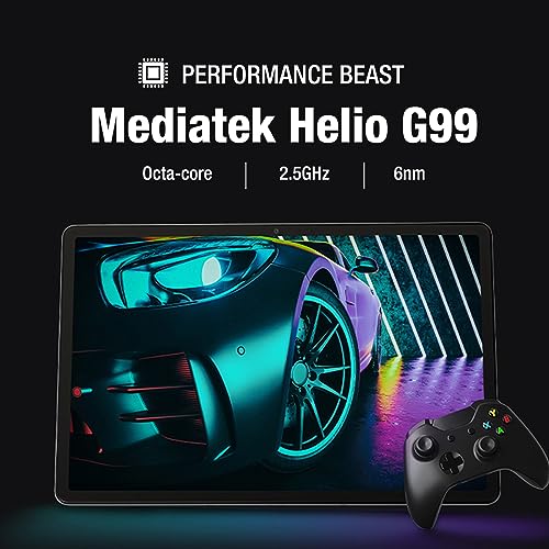 AGM PAD P1 Waterproof Android Tablet, 10.36 inch Rugged Tablet, Drop-Proof/Dustproof, 2K Display FHD+ IPS, Android 13, MTK G99 Chipset, Dual Box Stereo Speakers, 7000mAh, 8+256GB, GPS, WiFi Version