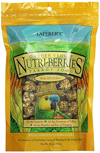 Lafeber Gourmet Garden Veggie Nutri-Berries for Parrots 20 oz